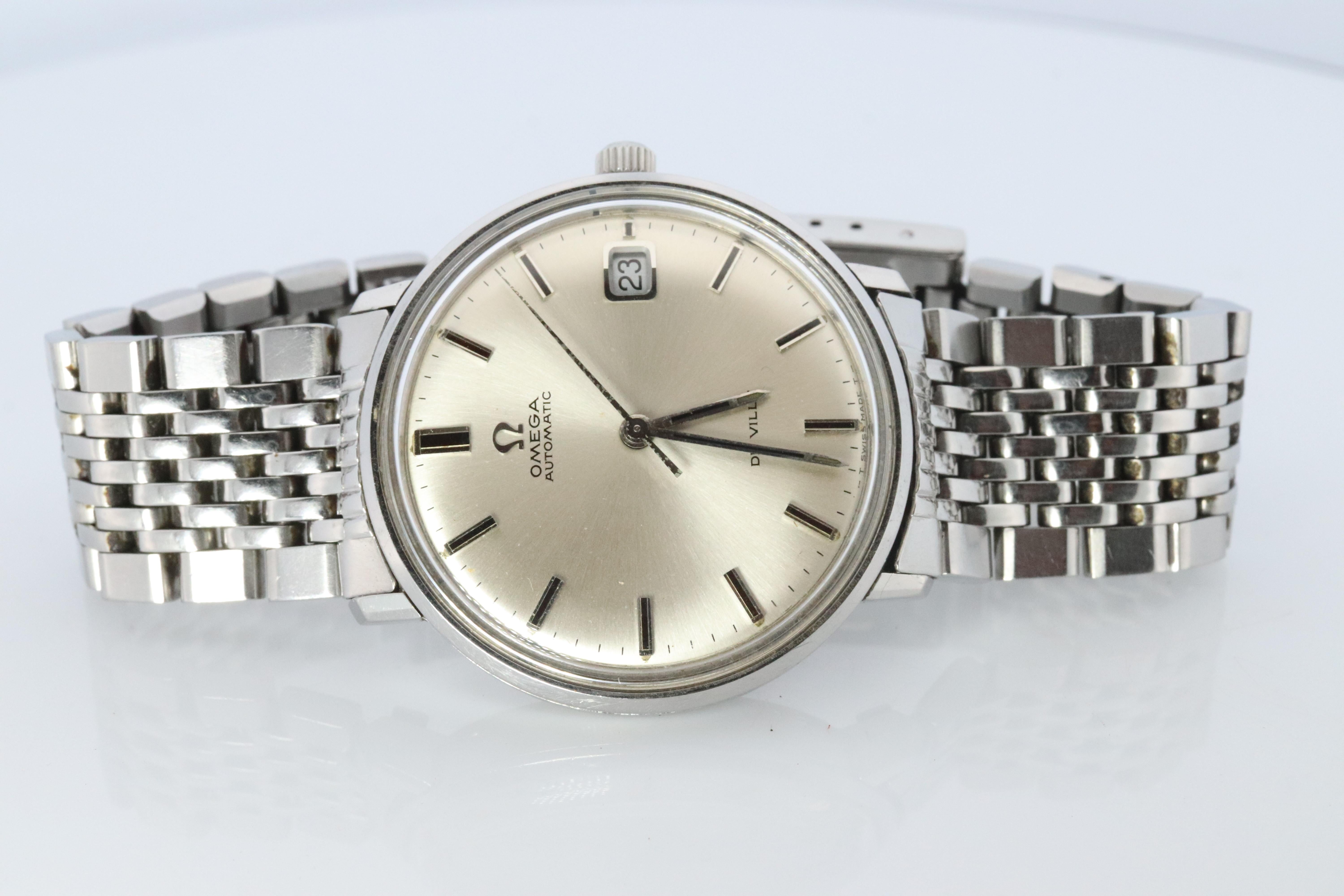 Omega Watch. Omega Seamaster Vintage Automatic Mens. Omega ref. 166033 ...